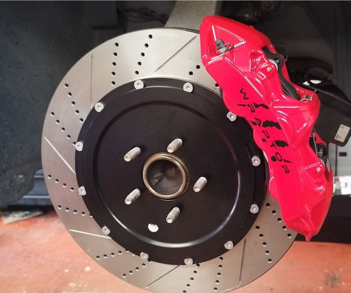 BIG BRAKE KIT - Six Piston Front & Rear Brake Upgrade Kit for Jaguar ...